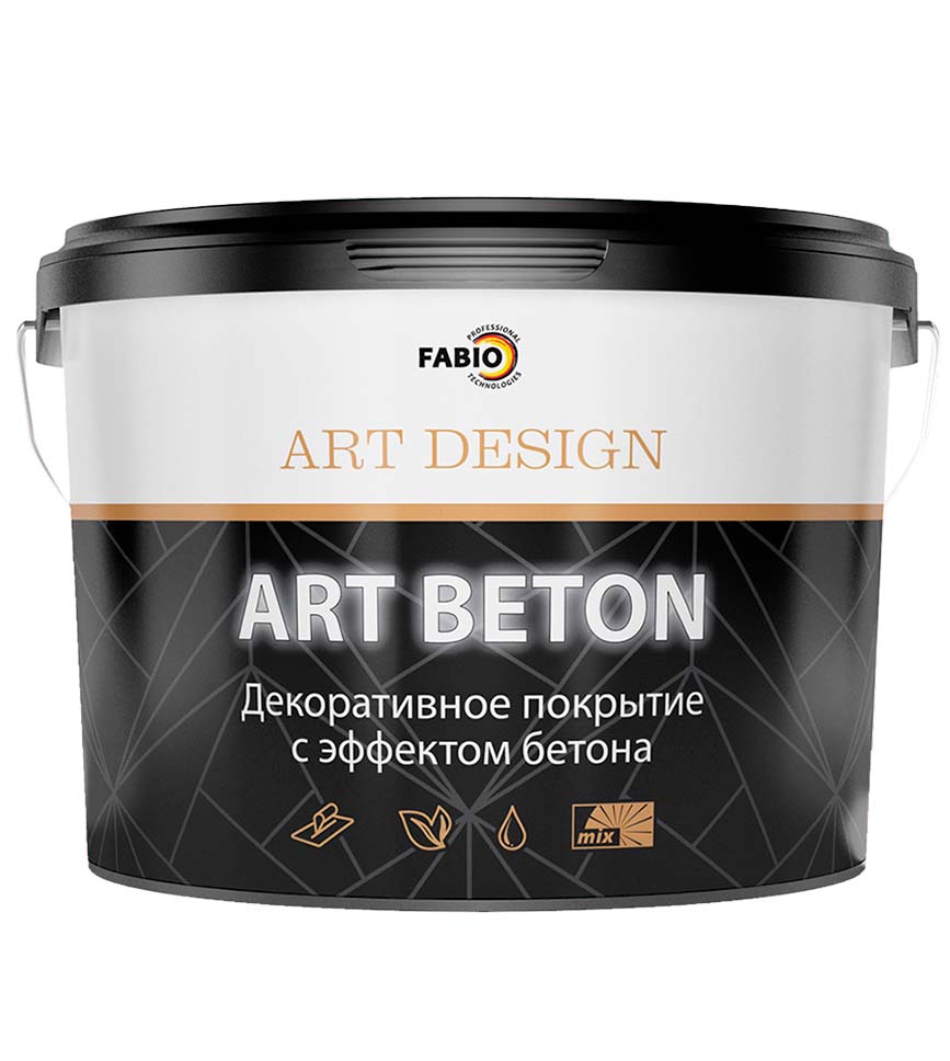 Штукатурка декоративная FaBio Art Design ART BETON купить в официальном ...